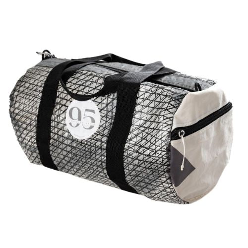 95 Upcycled Duffel Bag - Large - Grey – Ragged Edge